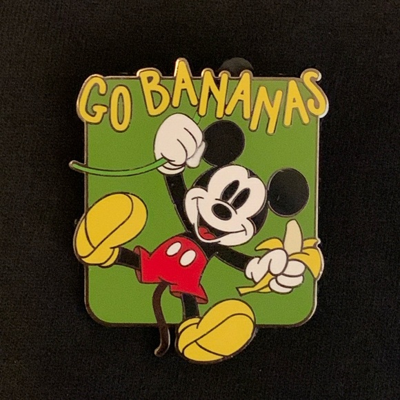 Disney | Accessories | Mickey Mouse Go Bananas Treats Tarzan Pin | Poshmark